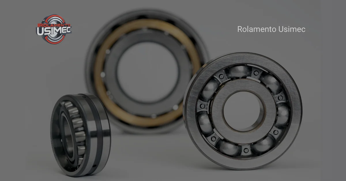 O que é: Encosto de Rolamento - Rolamento Usimec
